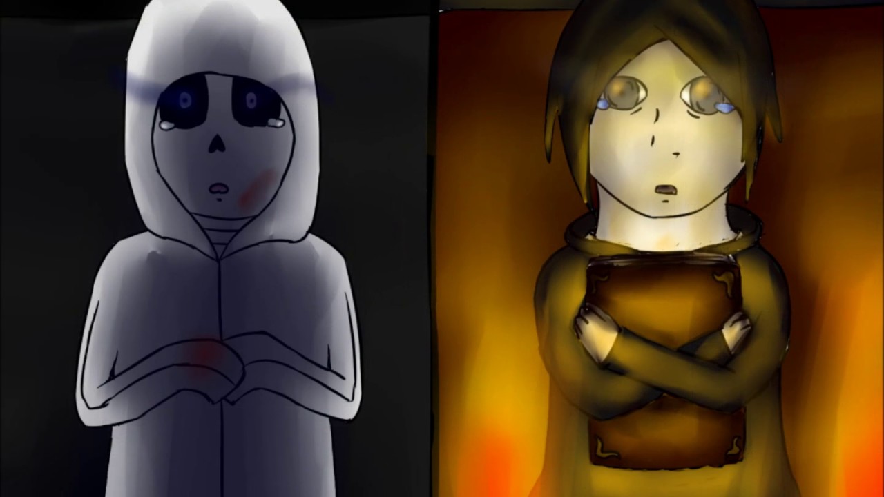 Speedpaint #6 - Light and shadow (Undertale AU speedpaint) - YouTube