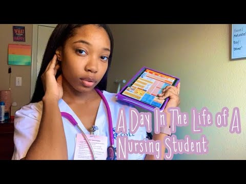 A Day In The Life Of A Nursing Student | Nursing School Clinical ...