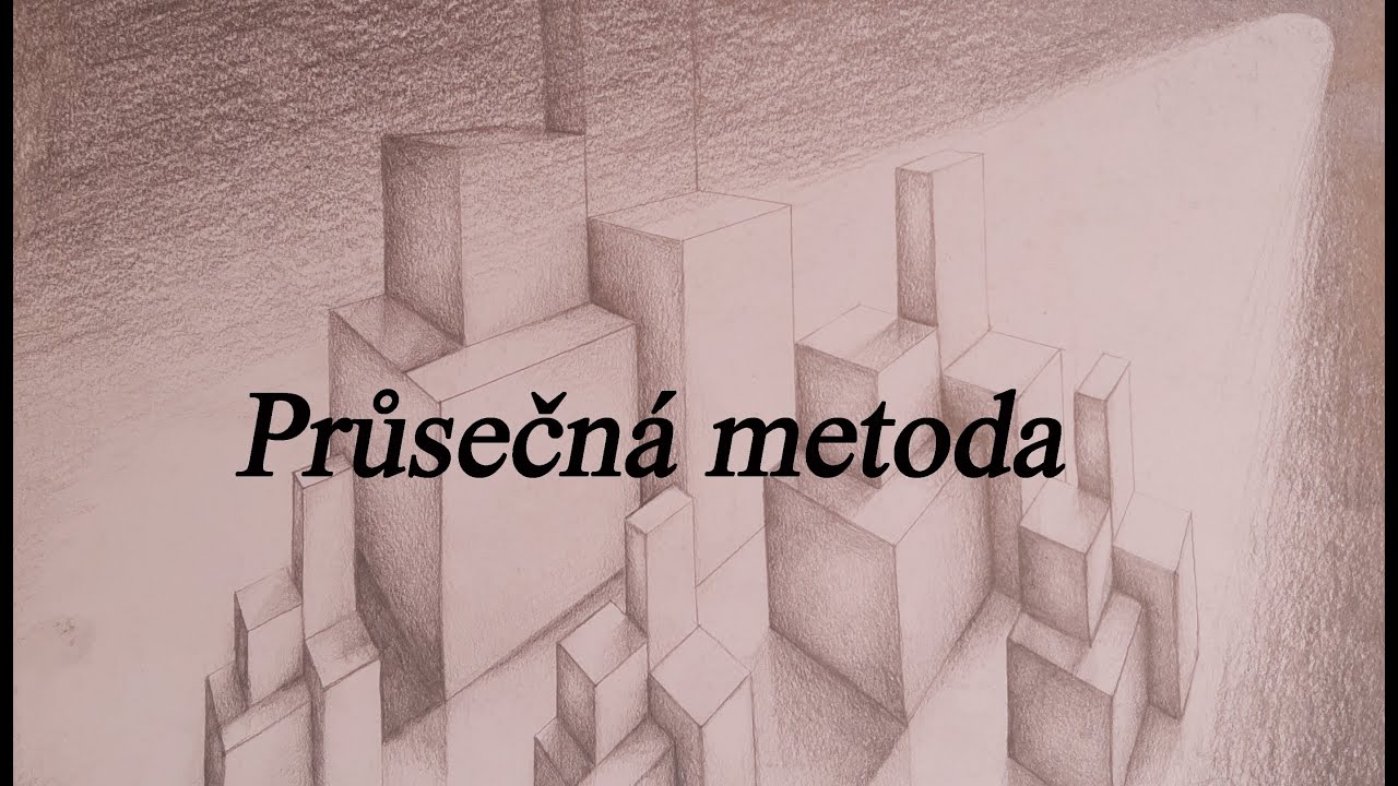 Lineární perspektiva - průsečná metoda - YouTube