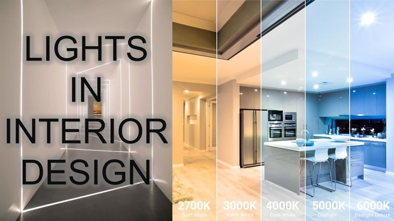 LIGHTS IN INTERIOR DESIGN - YouTube