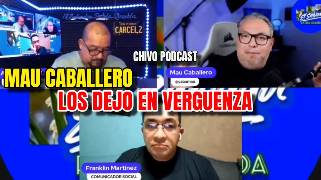 Mau Caballero pone en su lugar a estos Gorgojos - Franklin Martínez ...