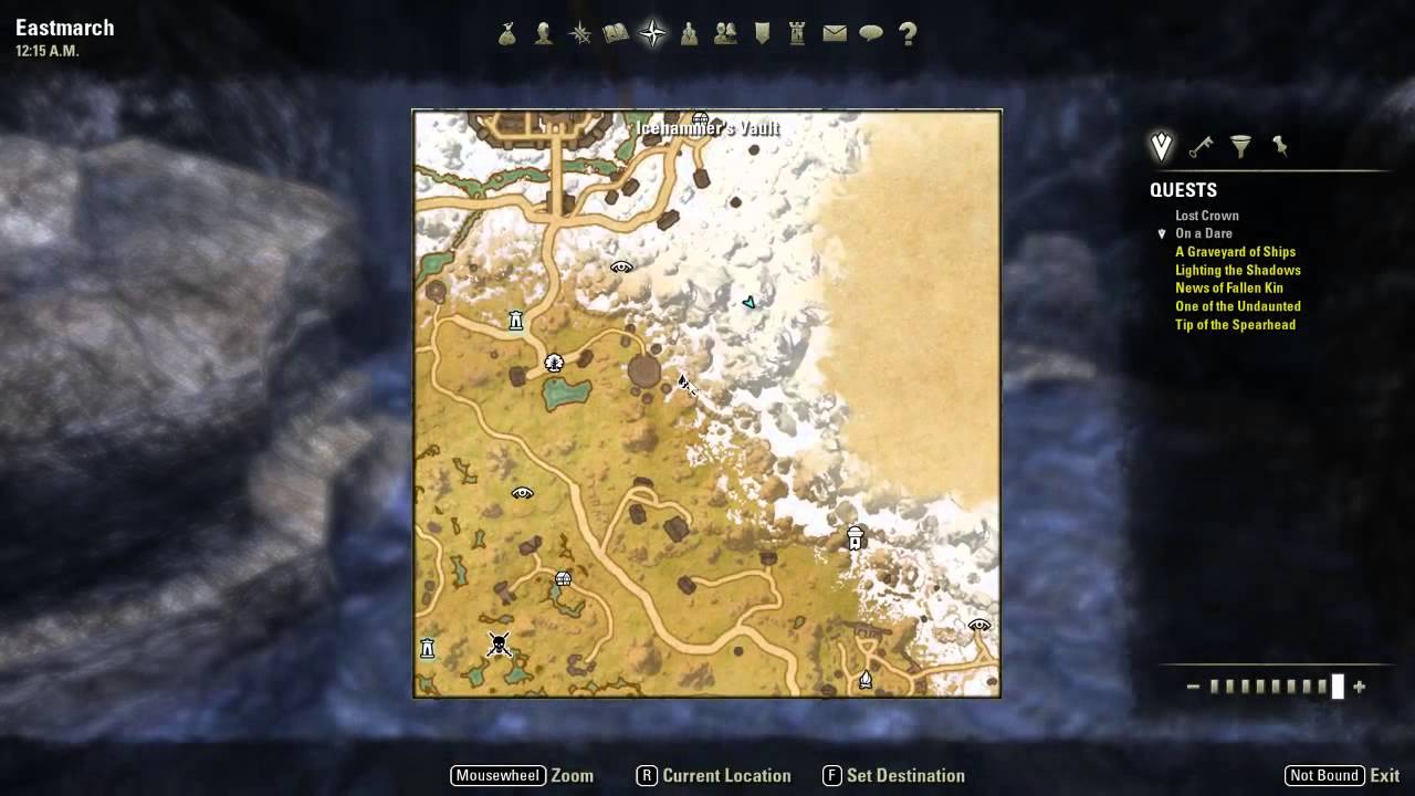 Elder Scrolls Online: Eastmarch Skyshard Guide - YouTube