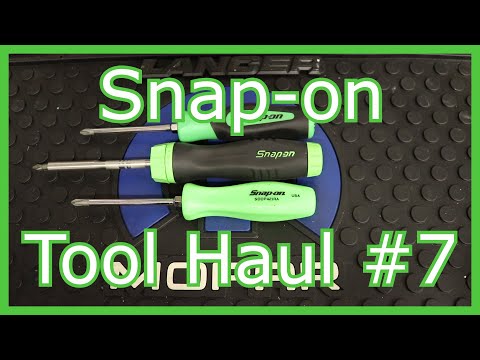 Snap-on Tool Haul #7: Soft Grip Ratcheting Screwdriver