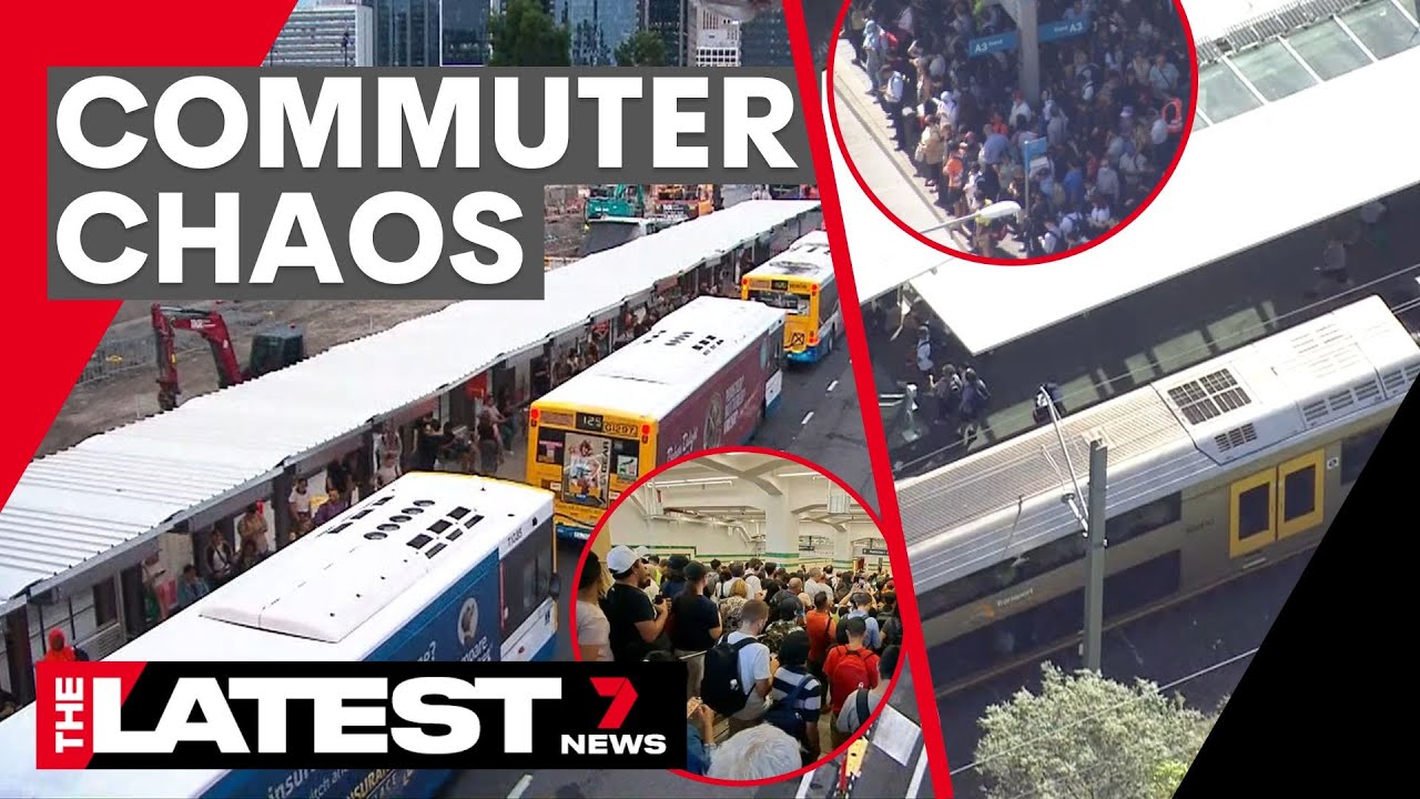 Train network shut down and broken down buses cause commuter chaos ...