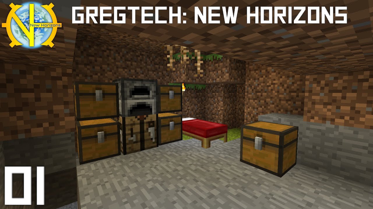 "And so it Begins..." - GregTech: New Horizons - 01 - YouTube