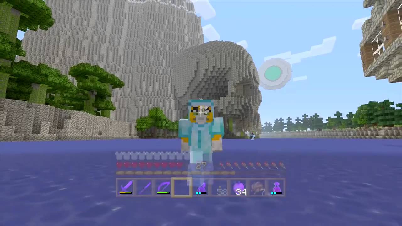 Minecraft stampylonghead Xbox The Lost Sword Puzzle Temple {14 ...