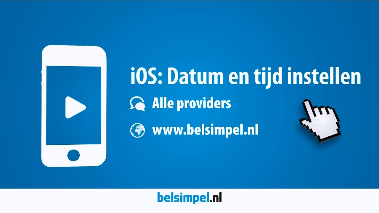 Tips & Tricks - iPhone: Datum en tijd instellen - YouTube