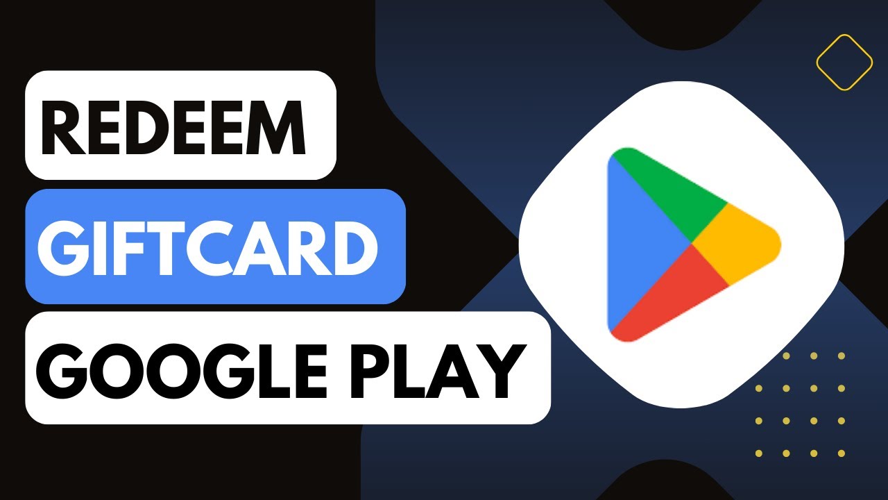 How To Redeem A Google Play Giftcard Gift Card ! - YouTube