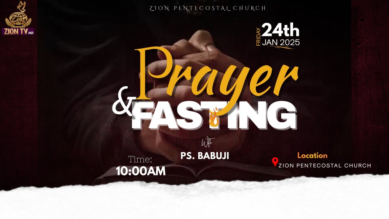 FRIDAY FASTING PRAYER | ZION TV - YouTube
