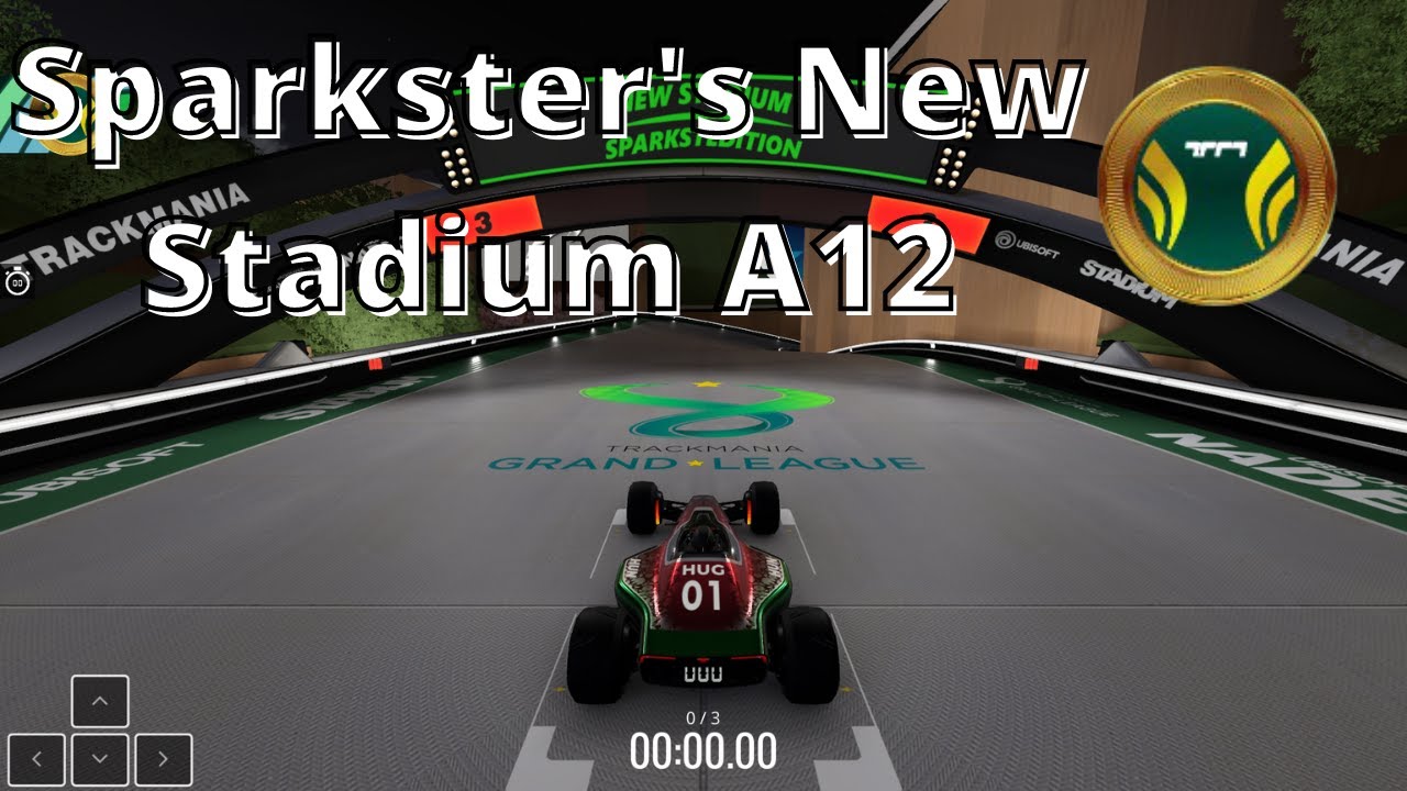 Trackmania Sparkster's New Stadium A12 - Random Map Author Medal #76 ...