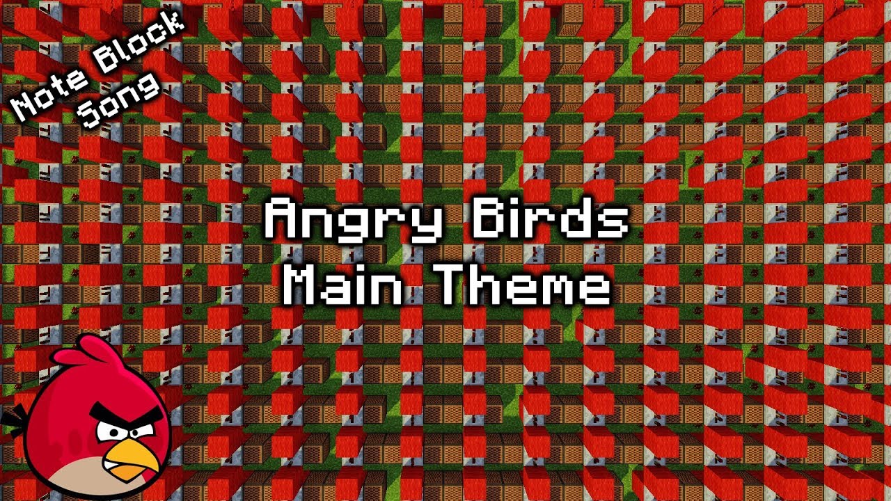 Angry Birds Main Theme - Minecraft Note Block Song - YouTube
