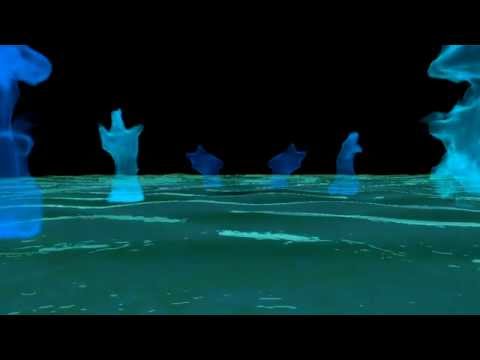 Inky creatures of the sea - Render test 1 - YouTube