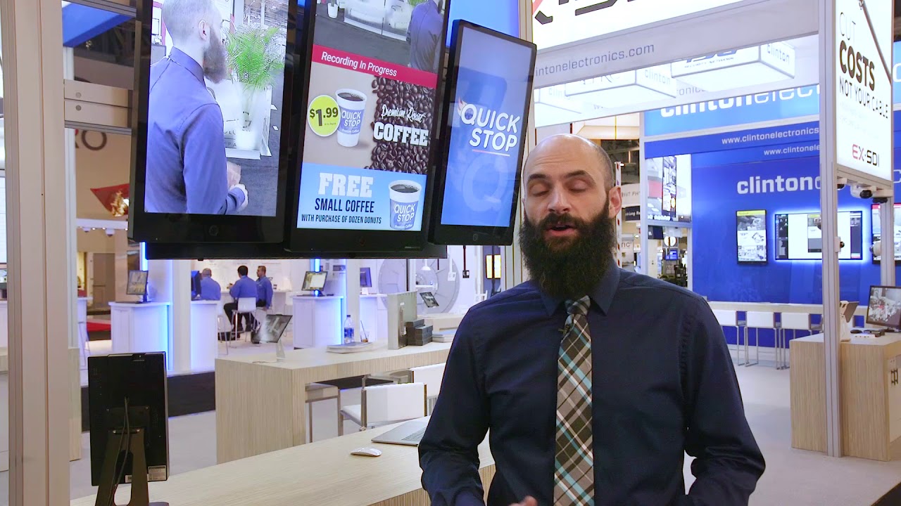 ISC West 2018 - Clinton Electronics Connect PVM - YouTube