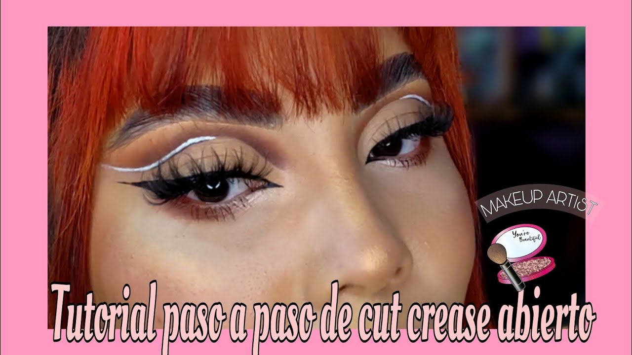 Maquillaje de ojos Cut Crease paso a paso 💄 #tutorialdemaquillaje # ...