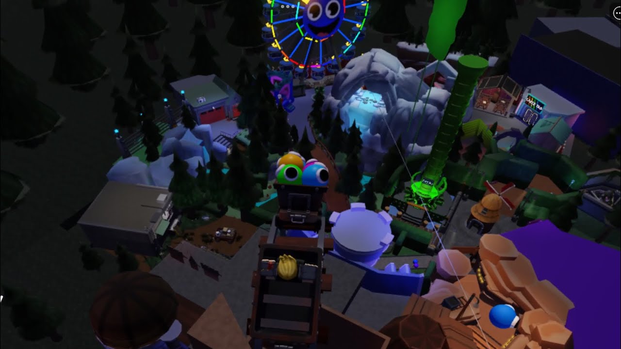 Rainbow Friends Chapter 2 Roller Coaster & Ending | Roblox - YouTube