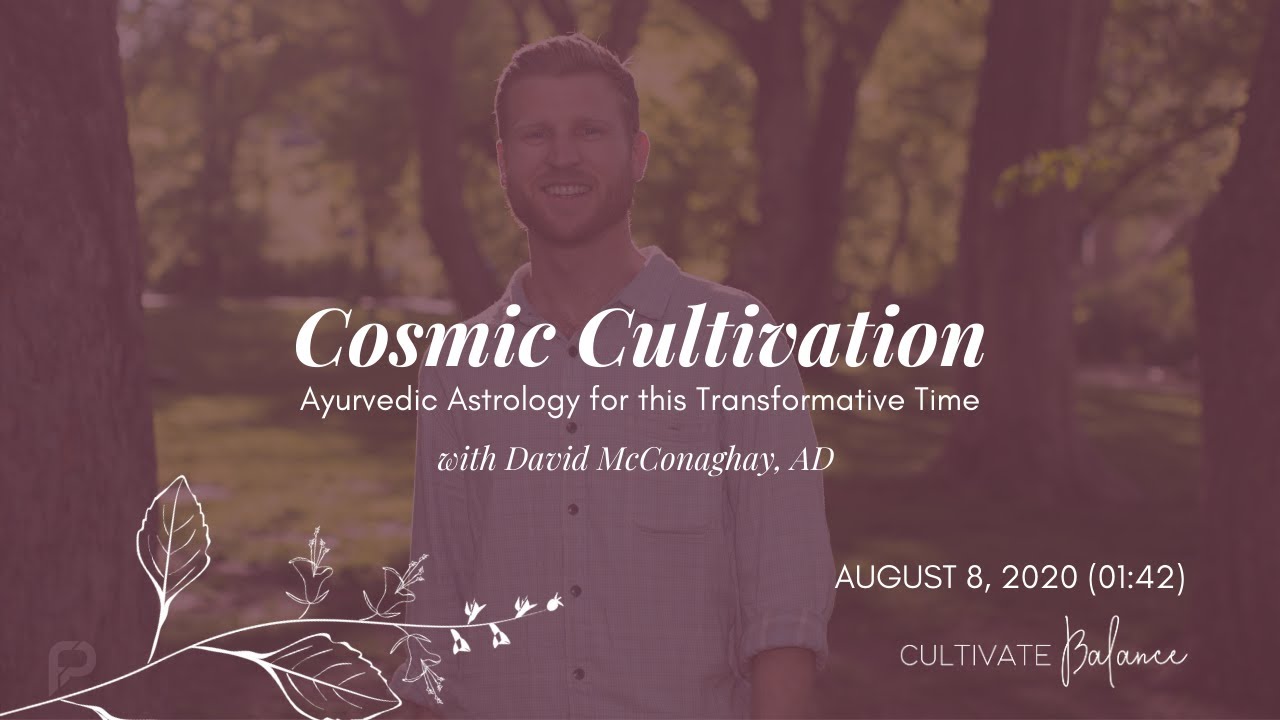 Cosmic Cultivation | Ayurveda for Transformative Times | August 2020 ...