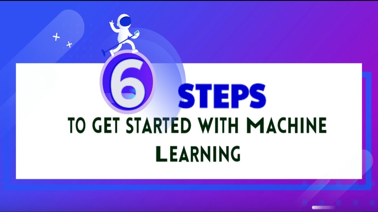 6 Steps to Get Started with Machine Learning within days | 2020 - YouTube