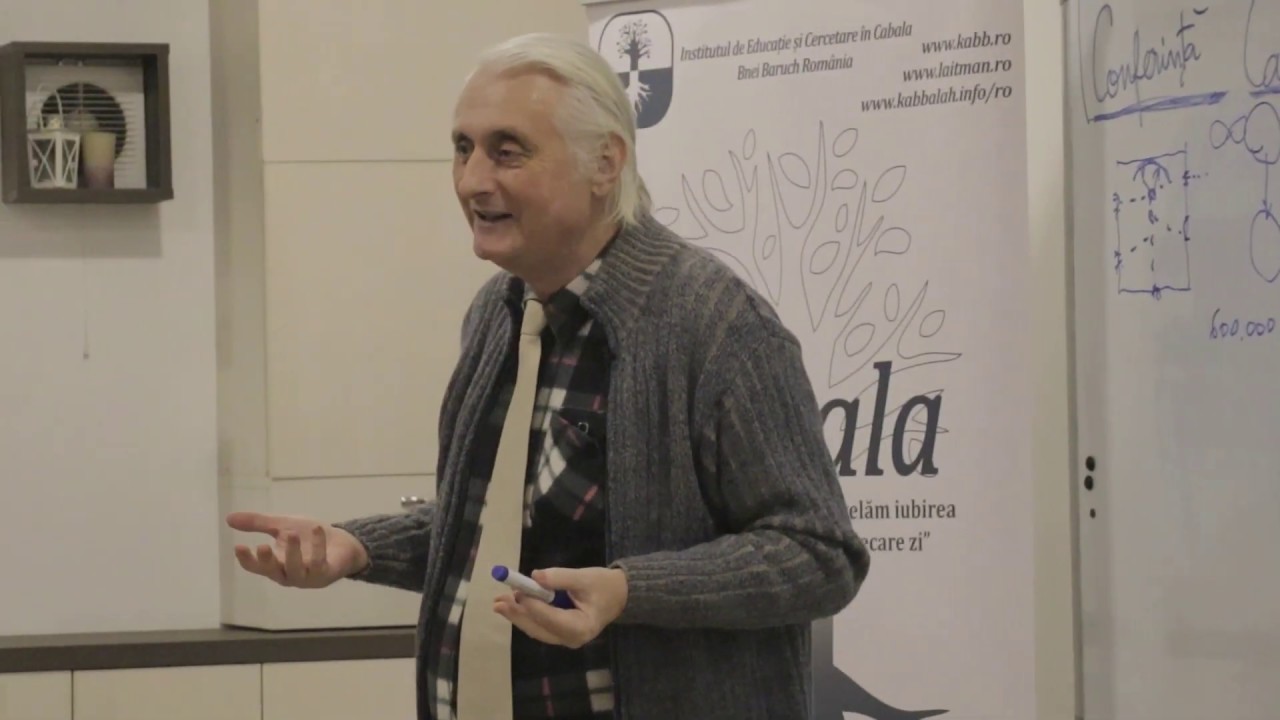 Conferinta despre Intelepciunea Cabala la Bucuresti cu Daniel Meze si ...