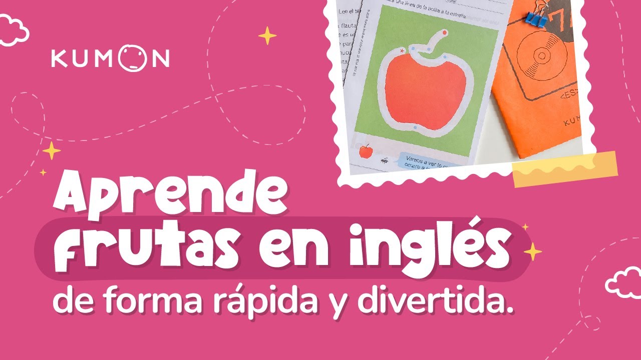 Actividades divertidas para aprender las frutas en ingles - YouTube