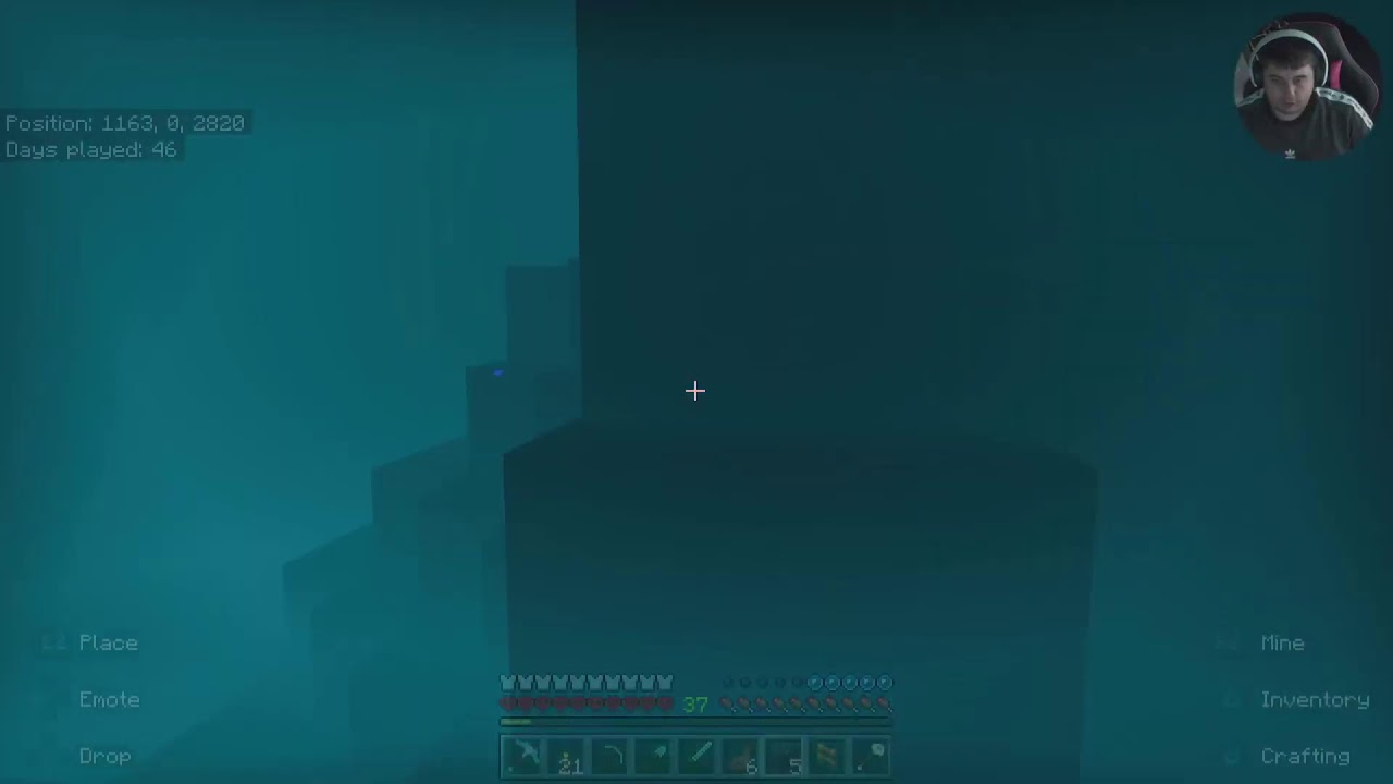 Hardcore Minecraft New beginnings EP 5 Mining 100,000 blocks part tree ...