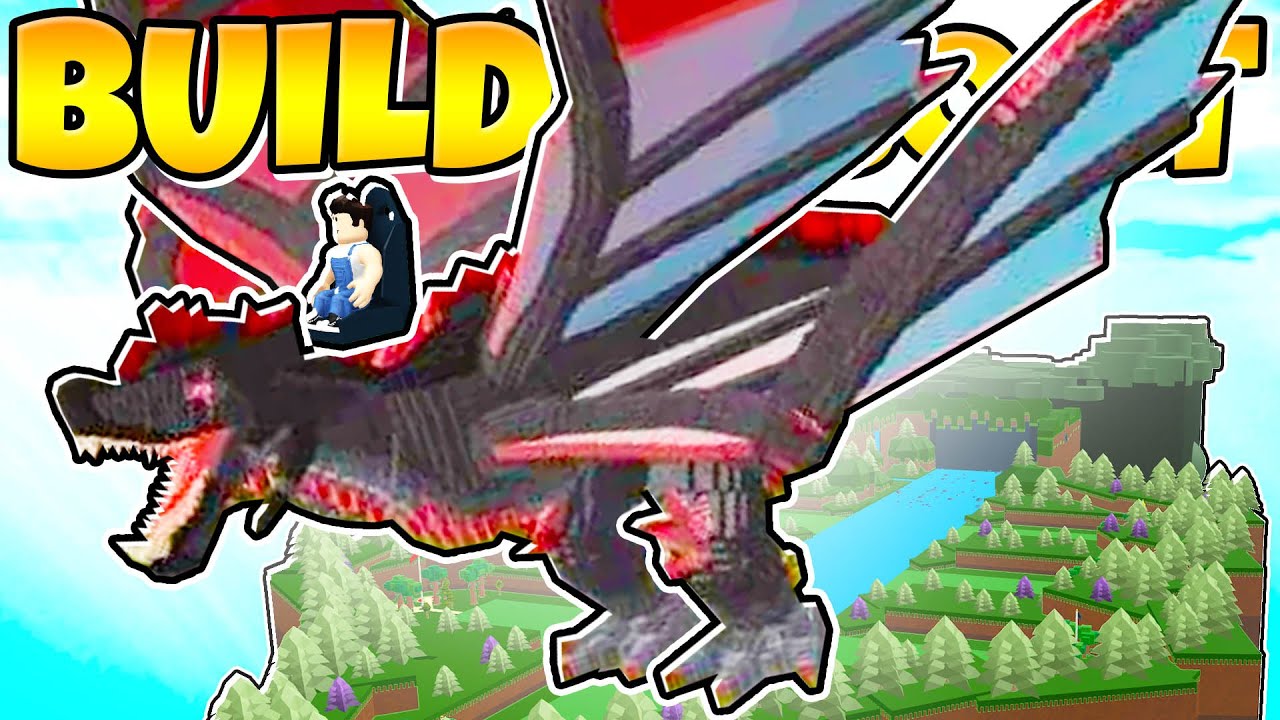 THIS GIANT DRAGON DESTROYS EVERYTHING! Roblox Build a Boat Reddit - YouTube