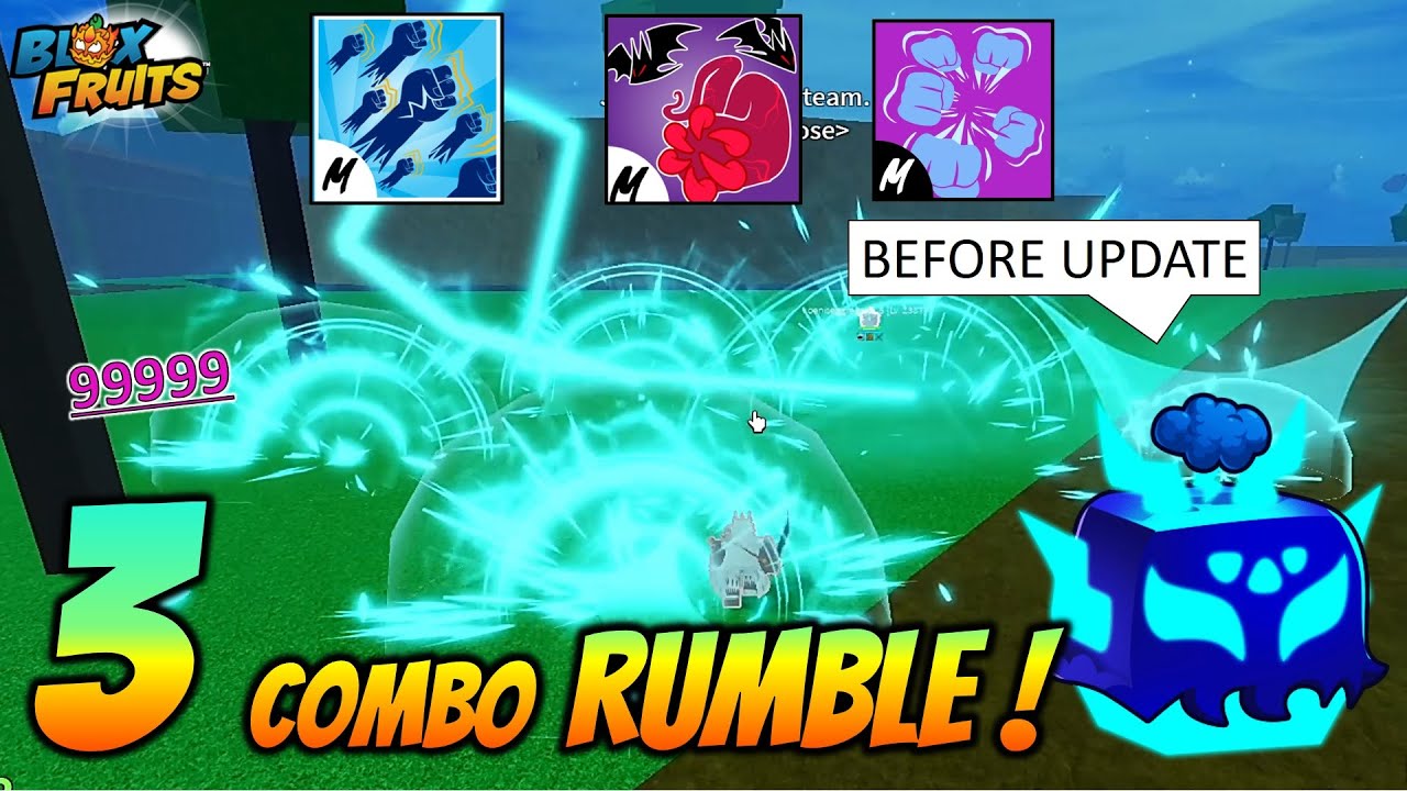 3 STRONGEST RUMBLE COMBOS BEFORE UPDATE!!! BLOX FRUITS - YouTube