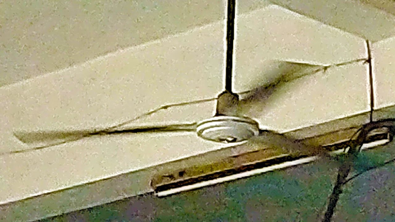 GMC industrial ceiling fan - YouTube
