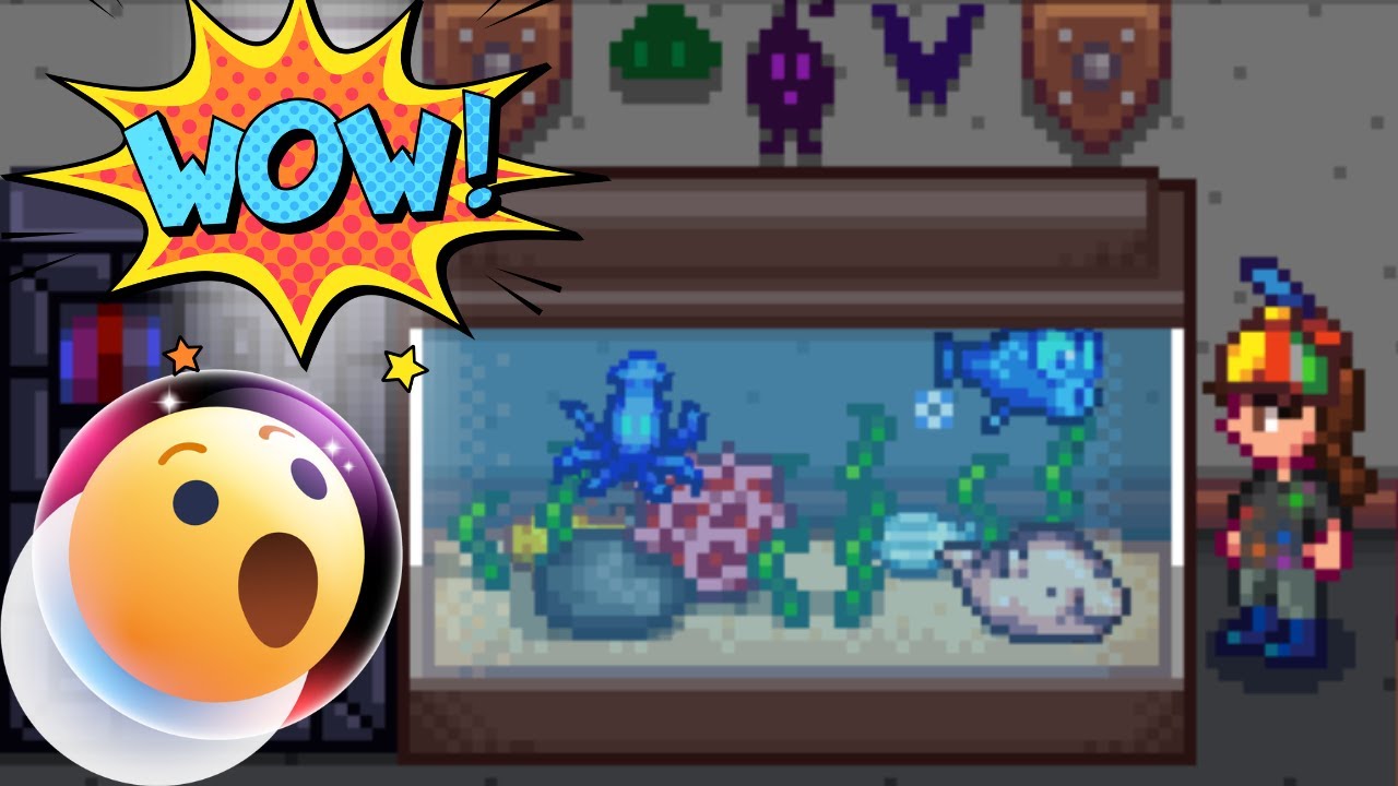 🐟🌿 Stardew Valley: Ultimate Aquarium Decorating Hack! - YouTube
