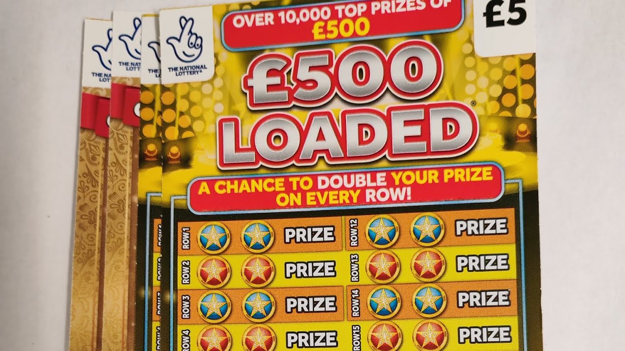 £500 selection v £500 loaded scratch cards £20 in play - YouTube