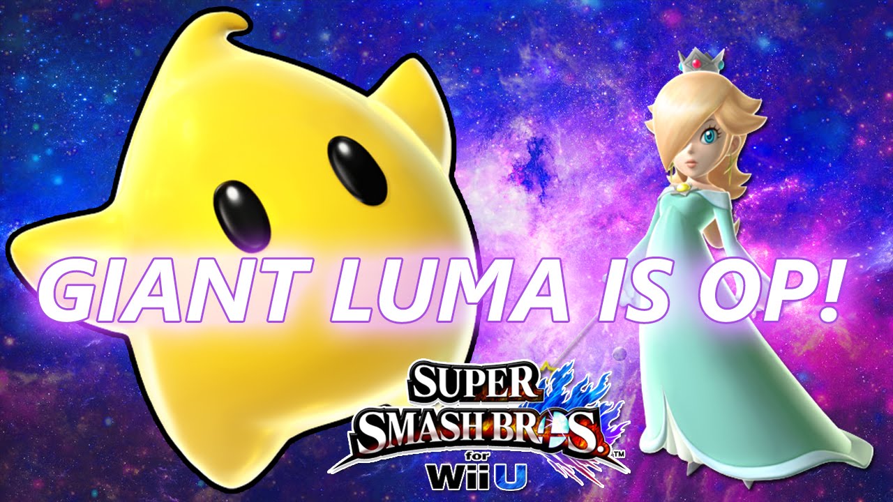 Super Smash Bros. for Wii U - Giant Luma is OP - YouTube