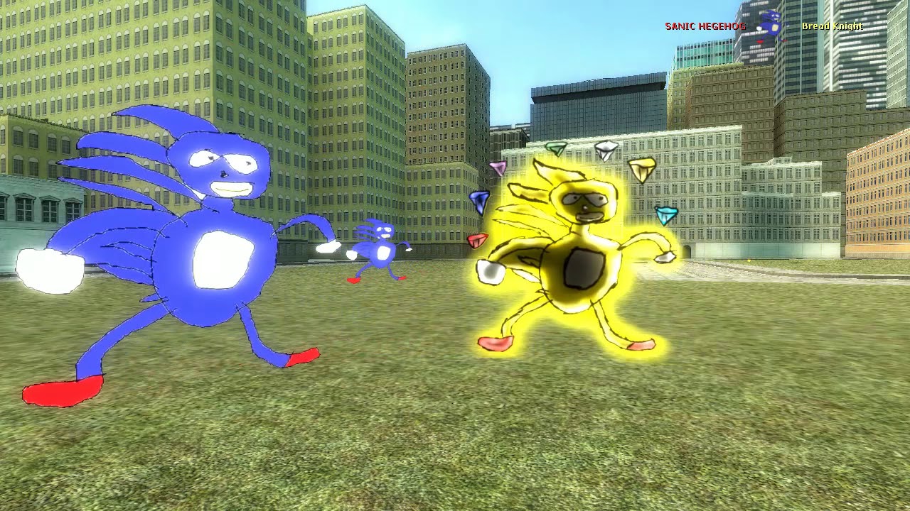 [GMOD] Sanic Attack - YouTube