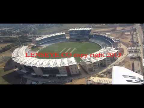 Exclusive Bird Eye View of JSCA International Cricket Stadium, - YouTube