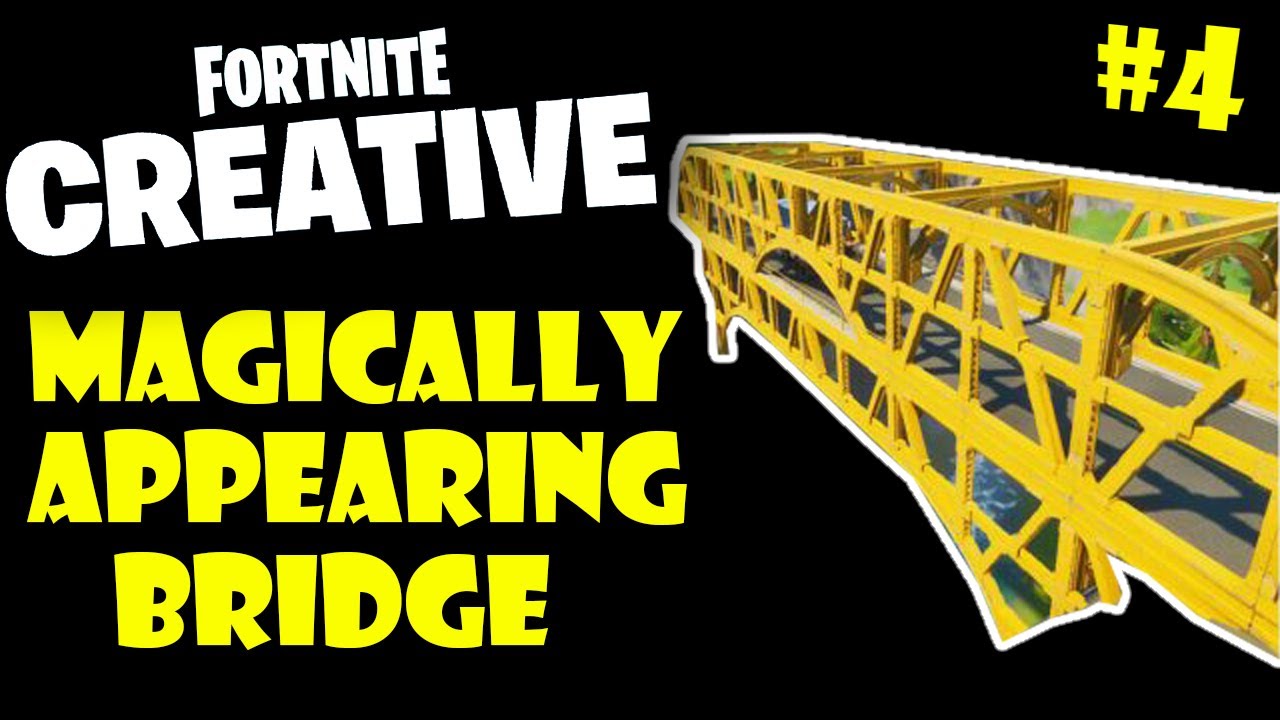 How to Make a Magically Appearing Bridge in Fortnite Creative - YouTube