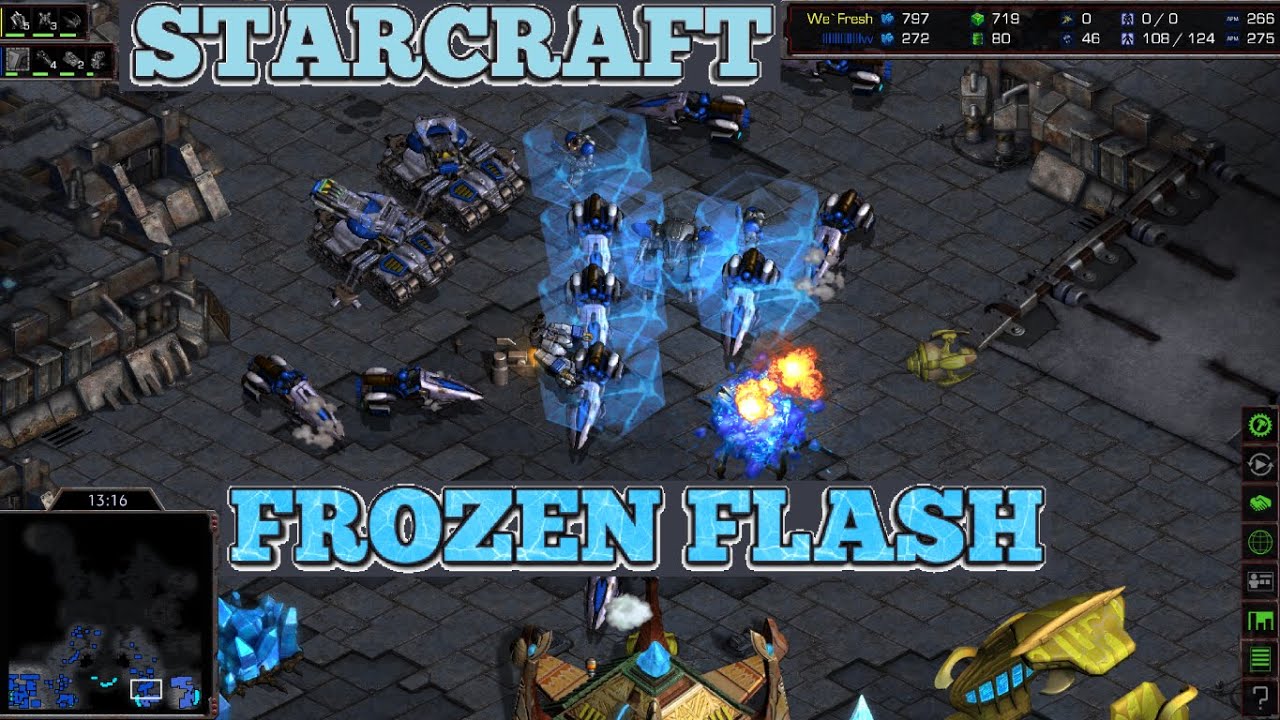 Starcraft FLASH vs WE-FRESH TvP SC Remastered Broodwar 2024 LADDER ...