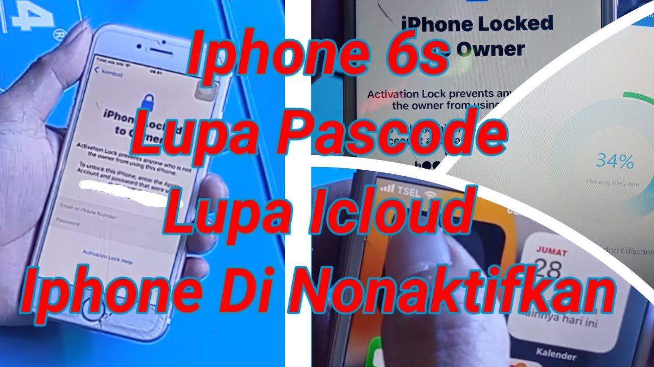 Iphone 6s Lupa Passcode Lupa Icloud Iphone Di Nonaktifkan Sinyal Aman ...