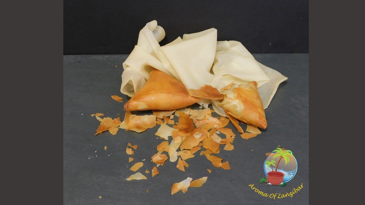 Manda /Wrap for Sambusa /Samosa ( WITH OIL) - YouTube