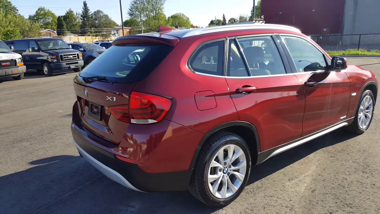 2012 BMW X1 red - YouTube