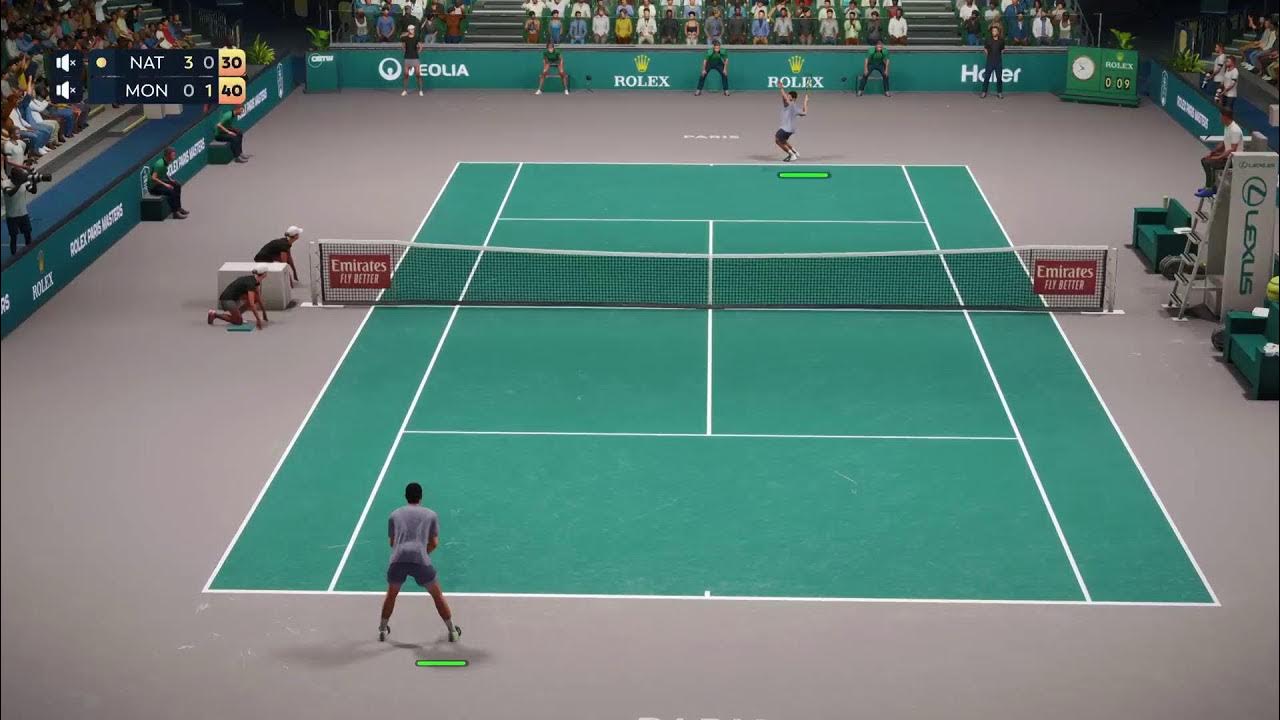 TOPSPIN 2K25 4k 60 FPS Mode EXPERT LEVEL - YouTube