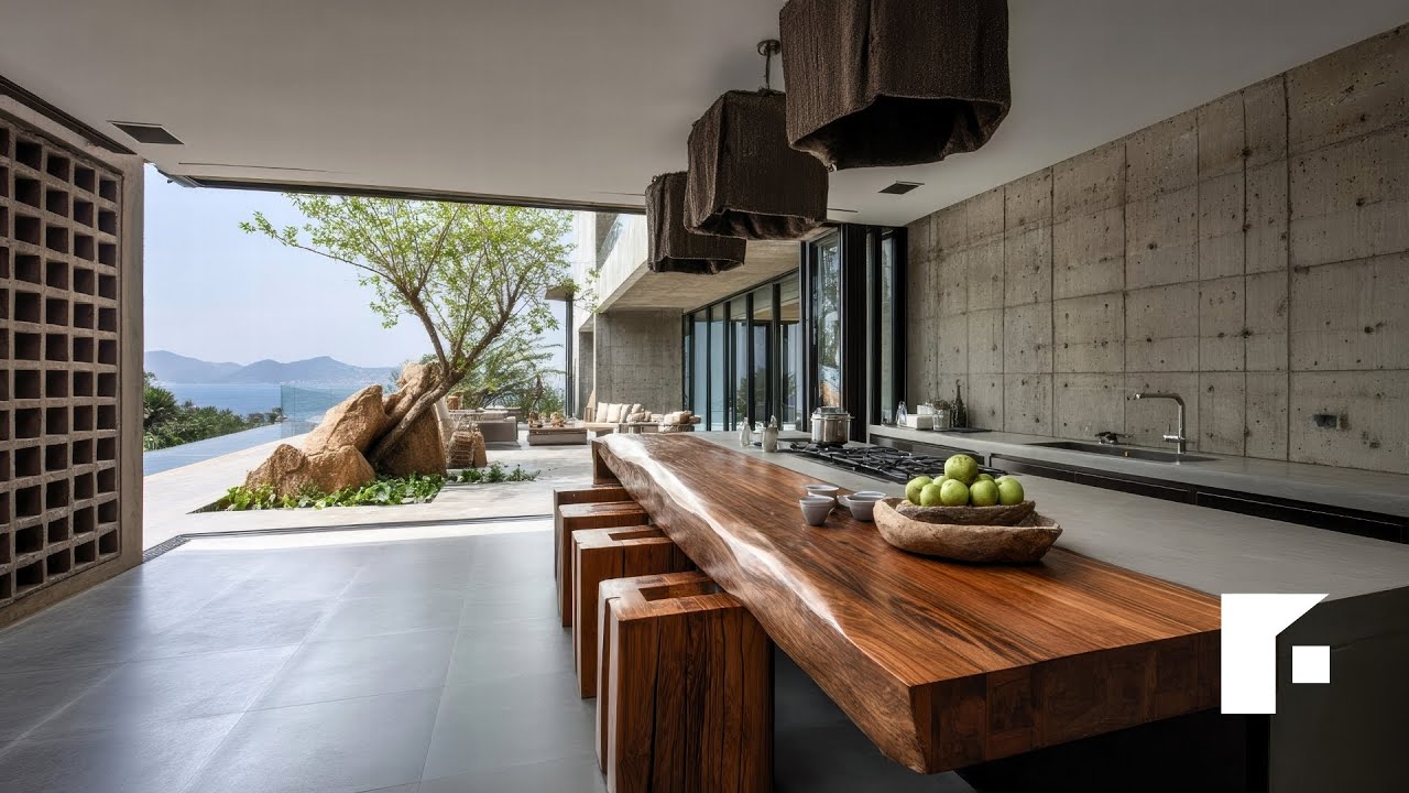Go Inside the Modern Biophilic Living Room with the Ultimate Indoor ...
