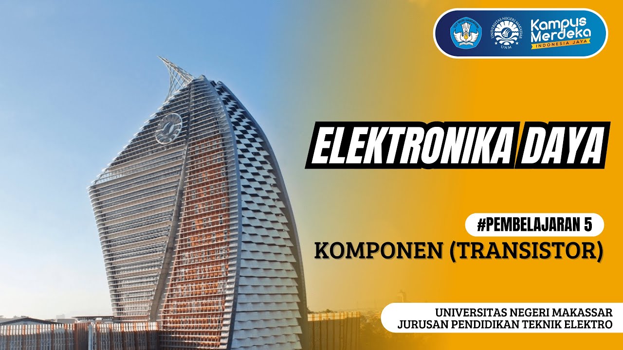 Microlearning Pembelajaran #05 - Komponen Elektronika Daya (Transistor ...