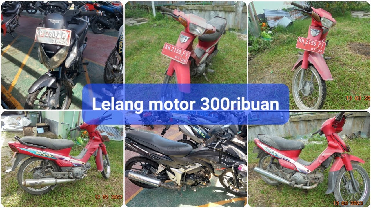 Lelang motor antik murah Crypton 2001 - YouTube