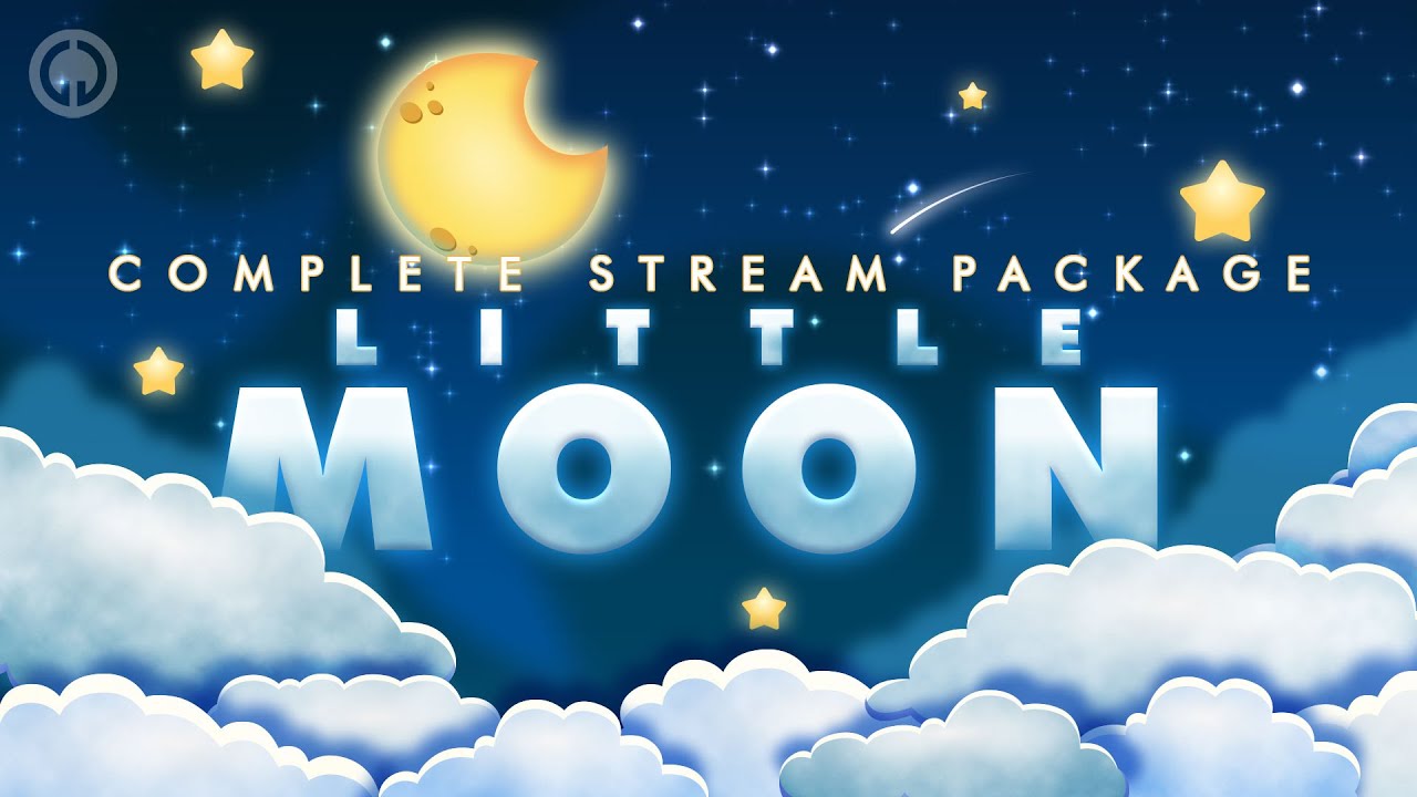 Little Moon - Stream Overlay Design - YouTube