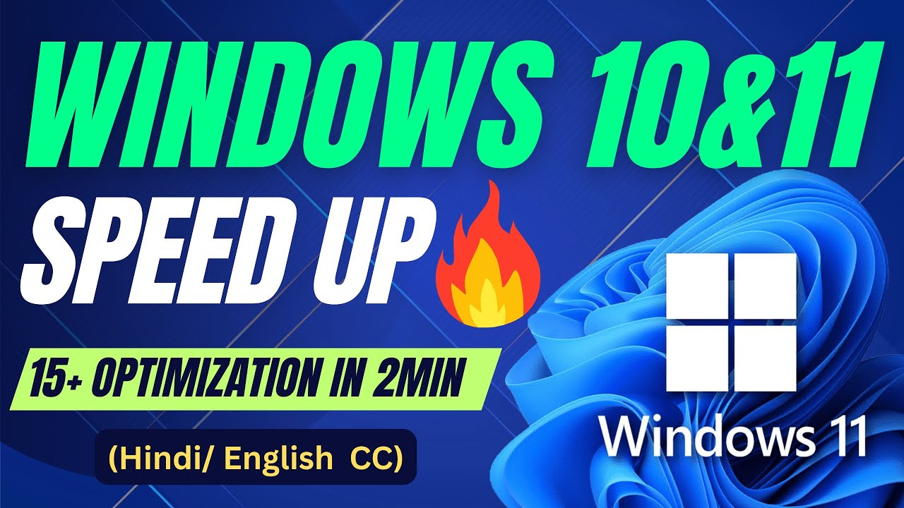 How to increase the Speed of Desktop Computer To Make Windows 11 Faster ...