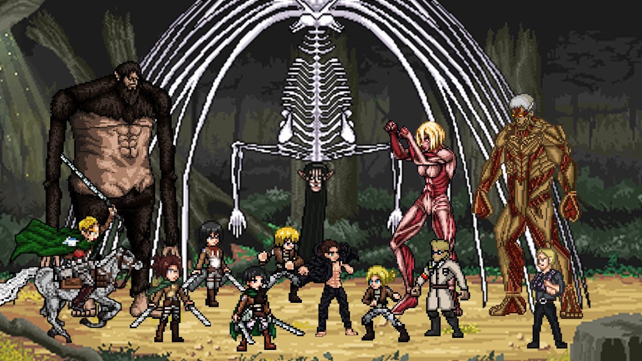 AKHIRNYA TOURNAMENT ATTACK ON TITAN DIMULAI! SIAPAKAH TITAN TERKUAT ...