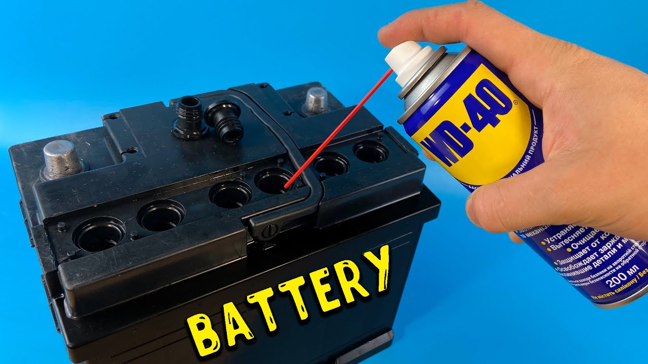Old Battery As New in 1 Minute! Ingenious way repair that surprised an ...