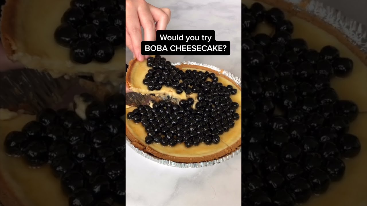 Would you try Boba Cheesecake? - YouTube