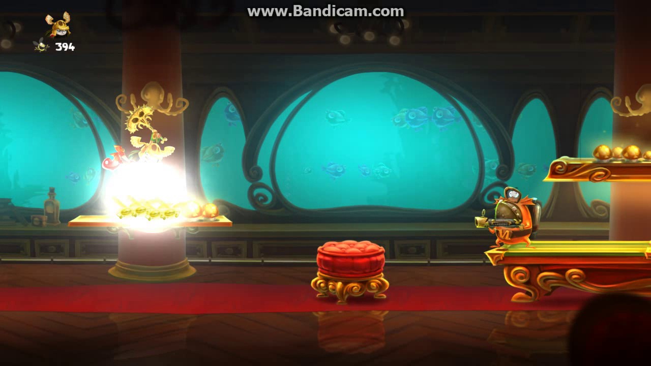 Rayman Legends - 20,000 Lums Under the Sea (All levels speedrun, no ...