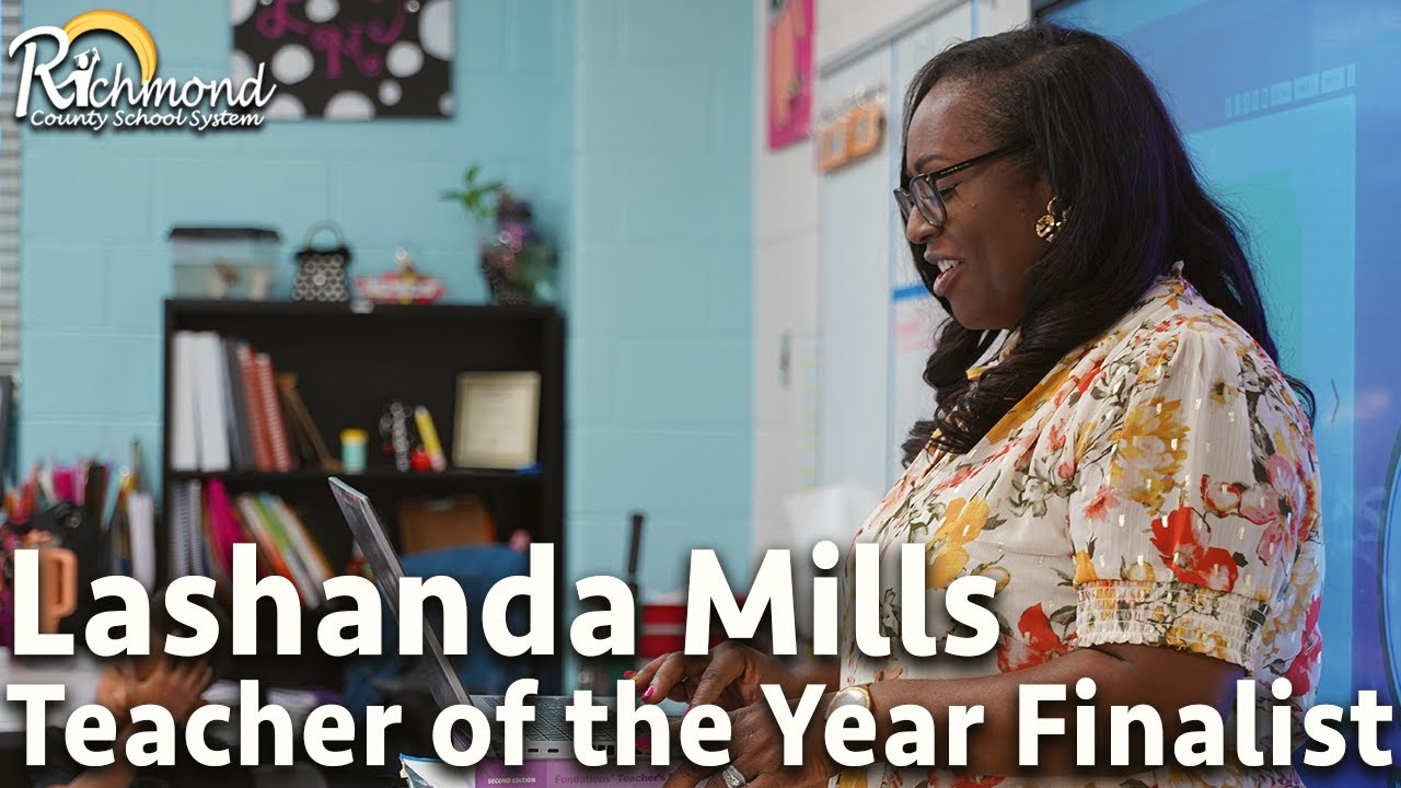 RCSS Teacher of the Year Finalist - Lashanda Mills - YouTube