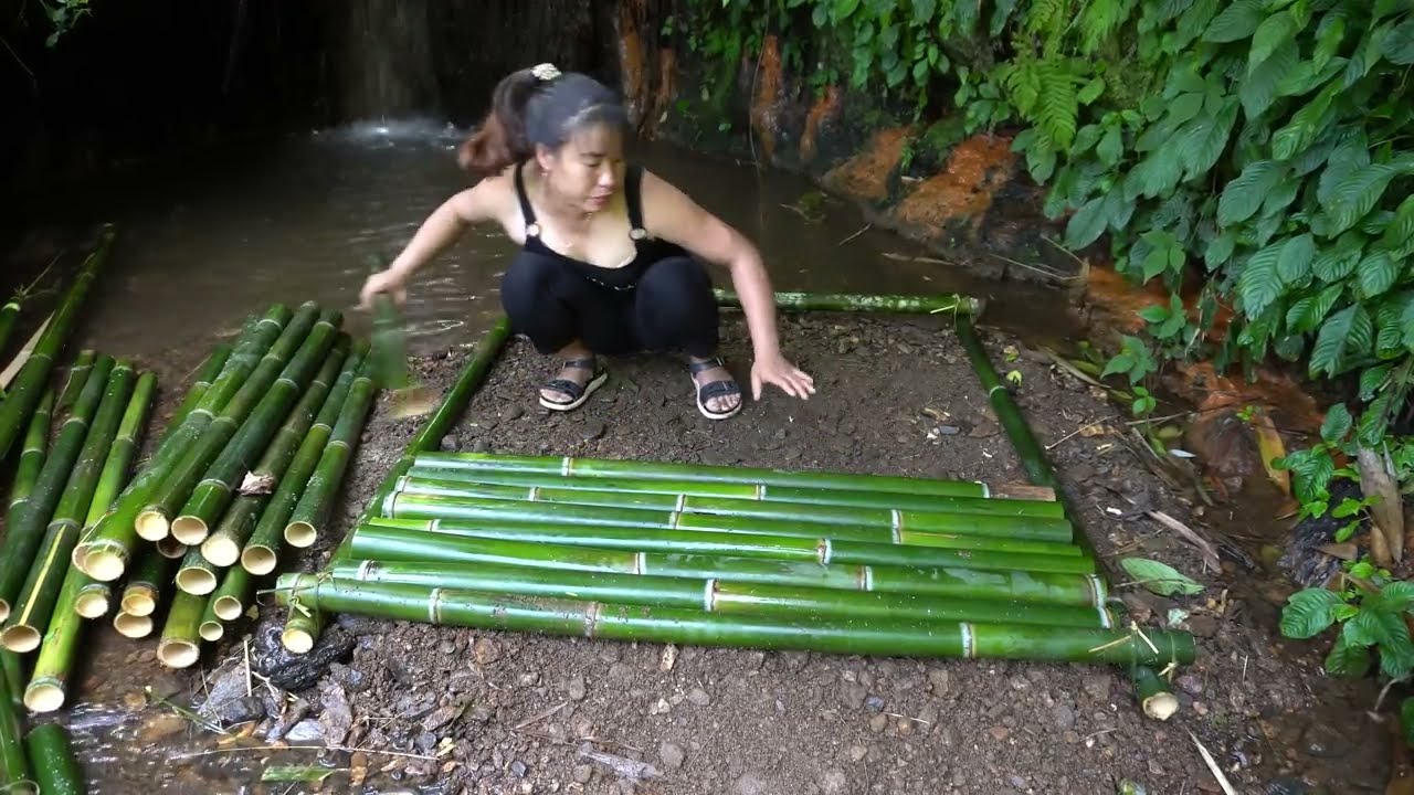 Survival Alone in the Rainforest - SOLO Bushcraft Camp, OFF GRID LIVING ...