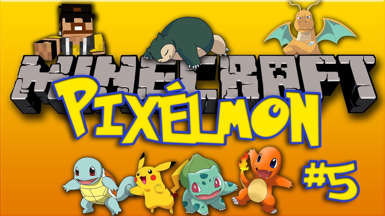 Minecraft Pixelmon #5 with Jtunes - Exploring & Leveling! - YouTube